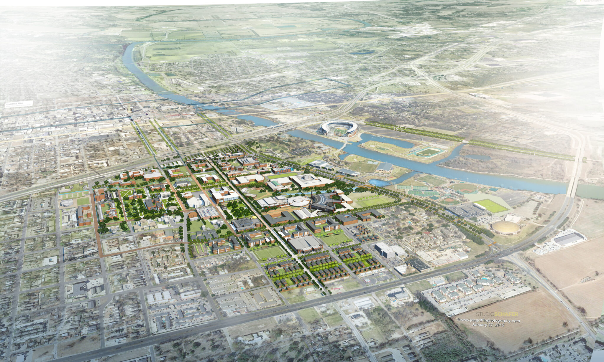 Baylor University Master Plan - Overland Partners